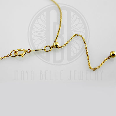Cable chain adjustable | Maya Belle Jewelry
